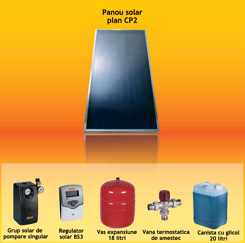 SISTEME SOLARE CP2 IMMERGAS BASIC SOL - CALOR