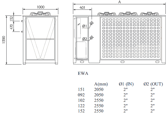 CHILLERE TONON FORTY EWA 152 - CALOR